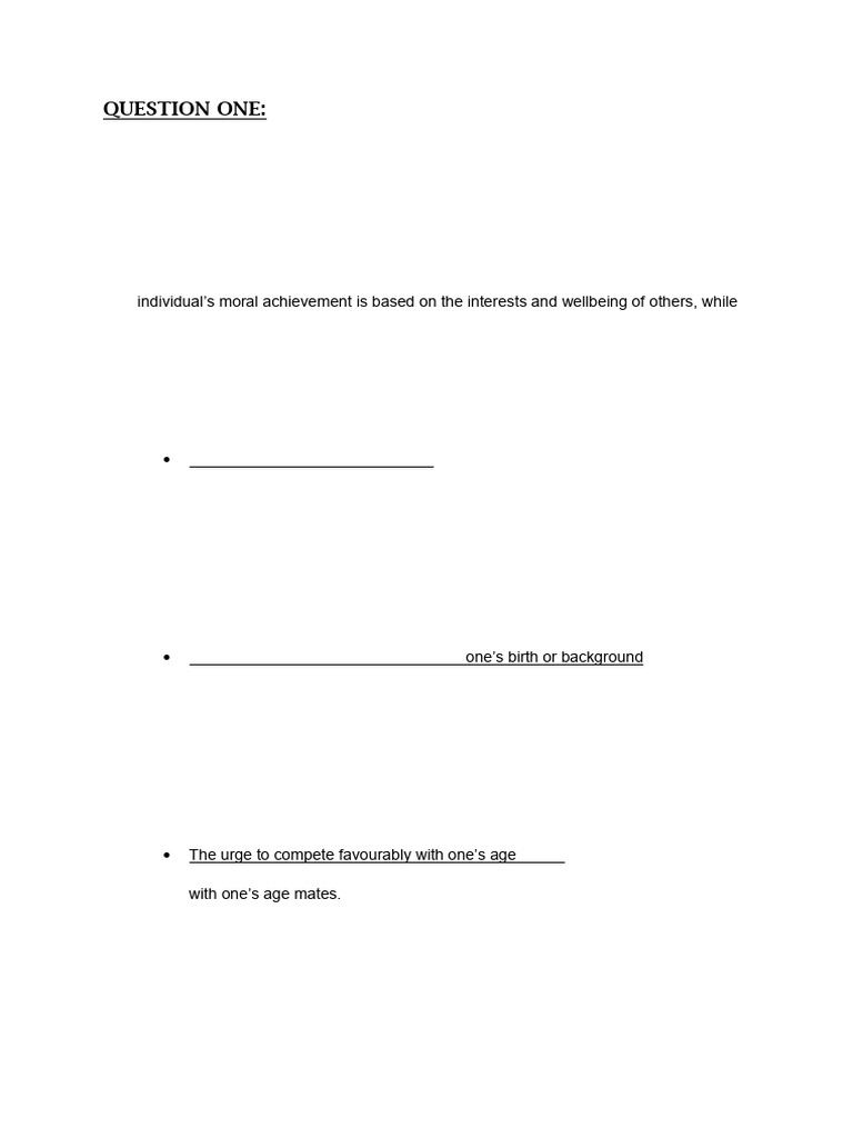 Iop2605 Final Assignment 1 | PDF | Psychological Resilience | Affect (Psychology)