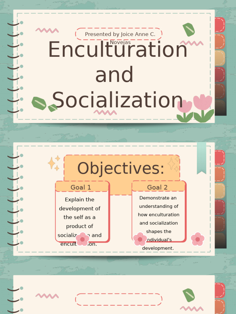 Enculturation and Socialization | PDF | Socialization | Psychological ...