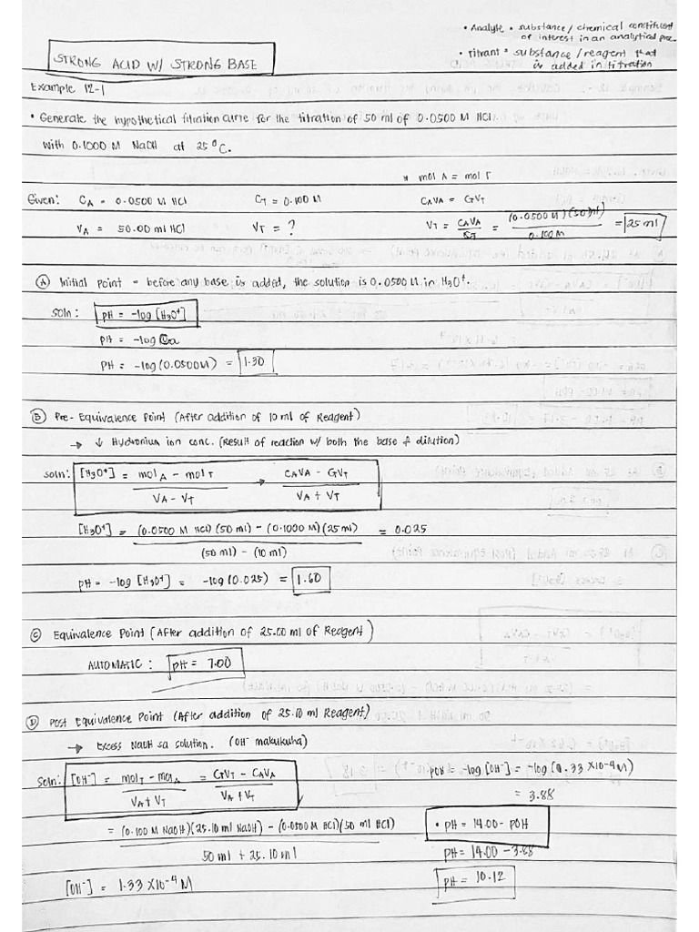 Extra Titration Curve | PDF