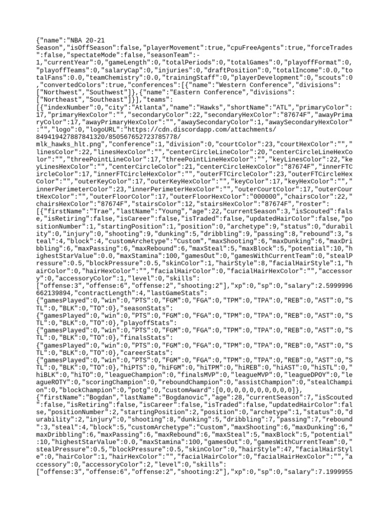 Nba 20-21 | PDF | Professional Sports Leagues | Ball Games