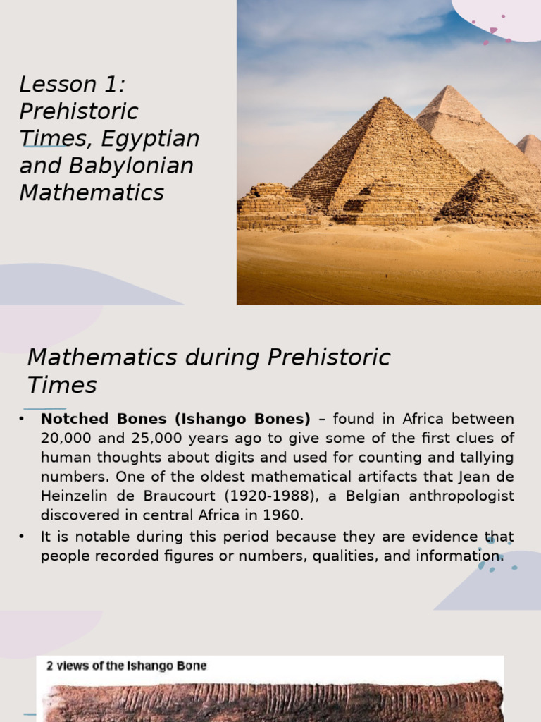 History of Mathematics | PDF | Mesopotamia | Multiplication