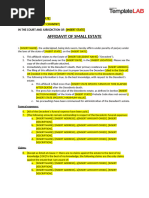 Revenue Affidavit Jamaica | PDF | Inheritance Tax | Law And Economics