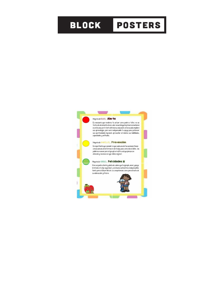 Block Poster Printing Settings Guide | PDF