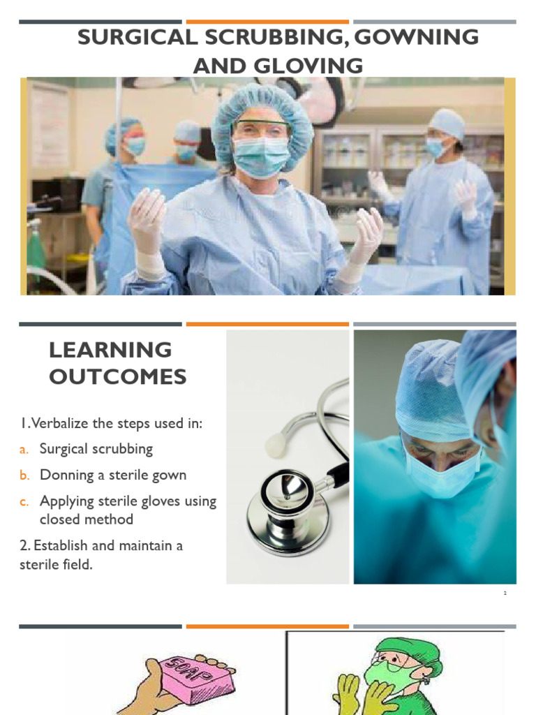 4.surgical Scrubbing Gowning Gloving | PDF