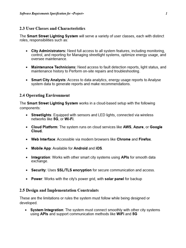 SRS Documentation | PDF