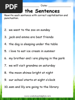 Grade 3 Rhyming Words Worksheet | PDF