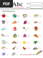 Alphabet Upper Case and Lower Case Letters Matching | PDF | Collation | Graphemes