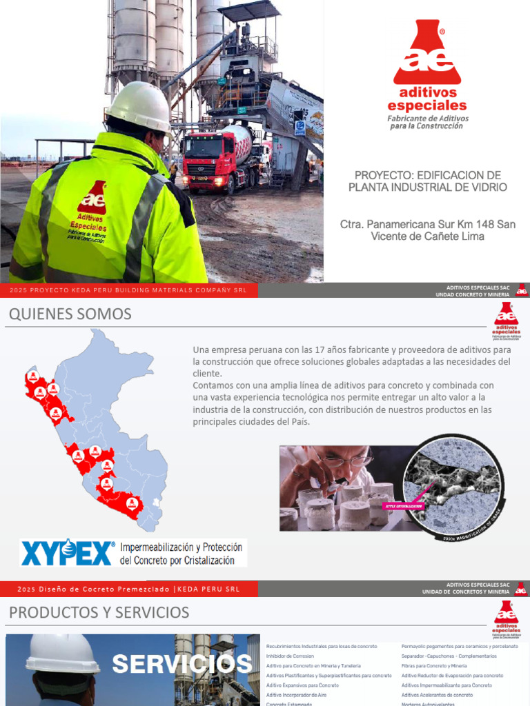 Presentacion KEDA PERU BUILDING MATERIALS COMPANY - Peru - Marzo 2025 ...