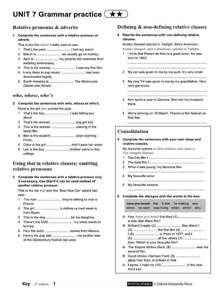 Understanding Relative Clauses in English | PDF