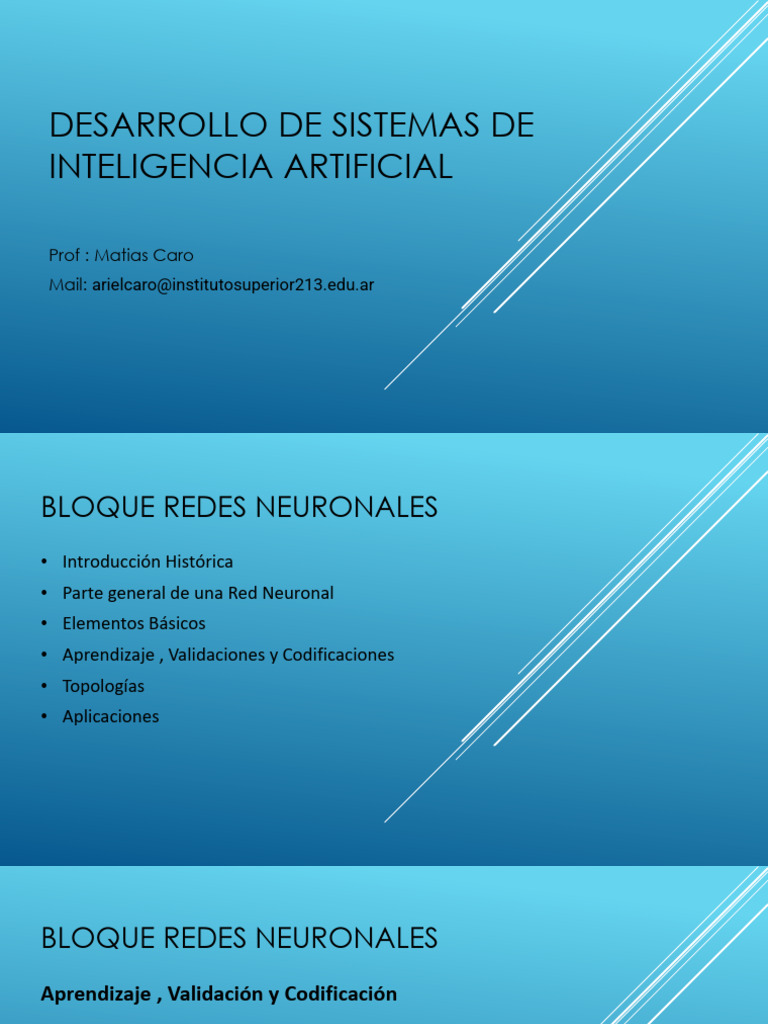 Clase 2 Modulo 4 | PDF | Neurona | Aprendizaje