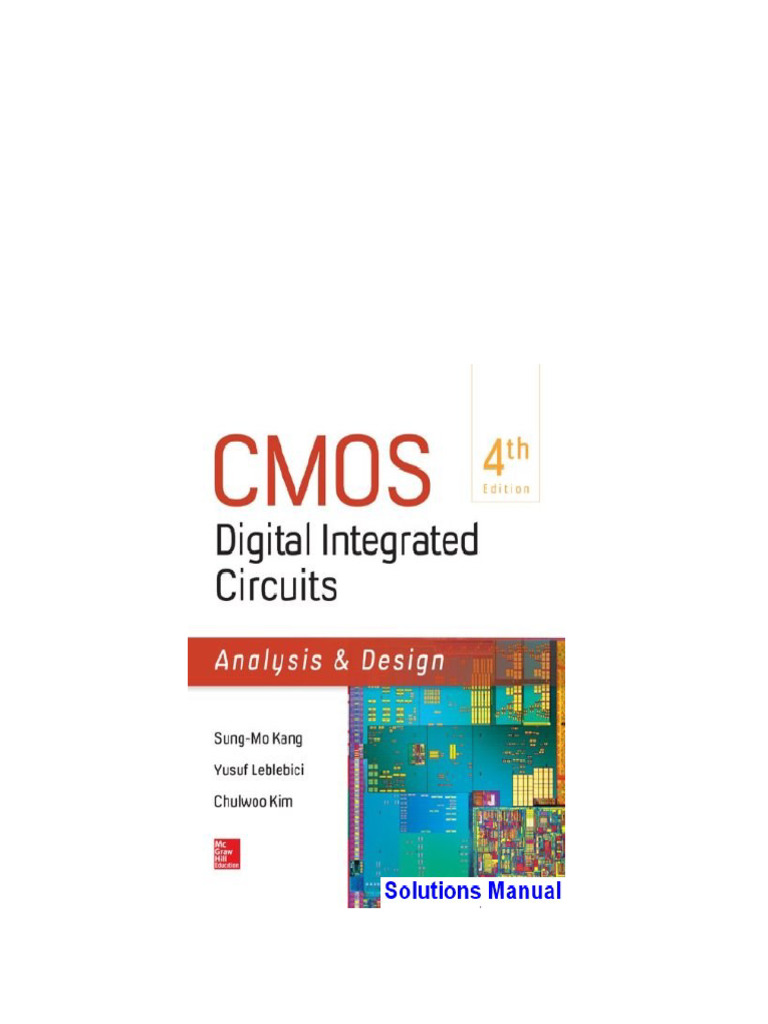 CMOS Digital Integrated Circuits Analysis and Design 4th Edition Kang ...
