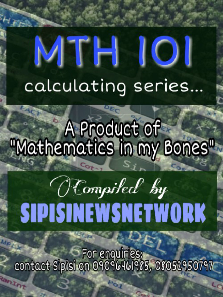Calculator MTH 101 | PDF
