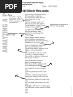 Still I Rise Annotated | PDF