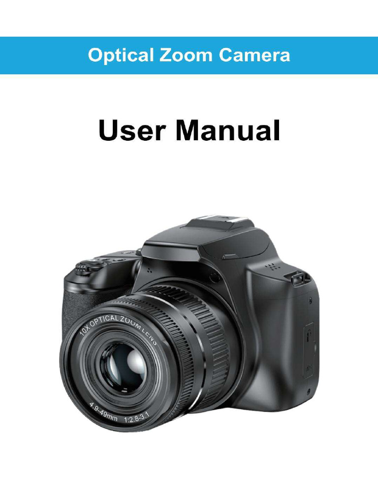 Manual Camara Fotografíca Nueva | PDF
