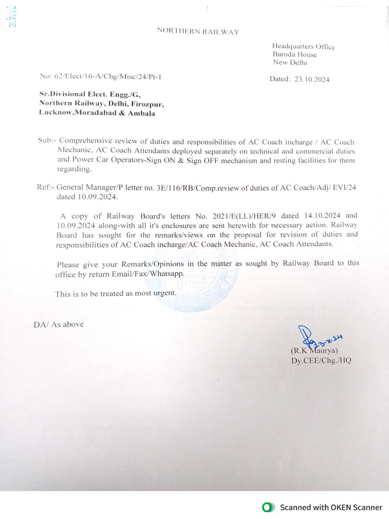 Comprehensive Review of AC Coach Mechanic | PDF