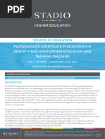 STADIO Programme Application Form | PDF | Breach Of Contract | Fee