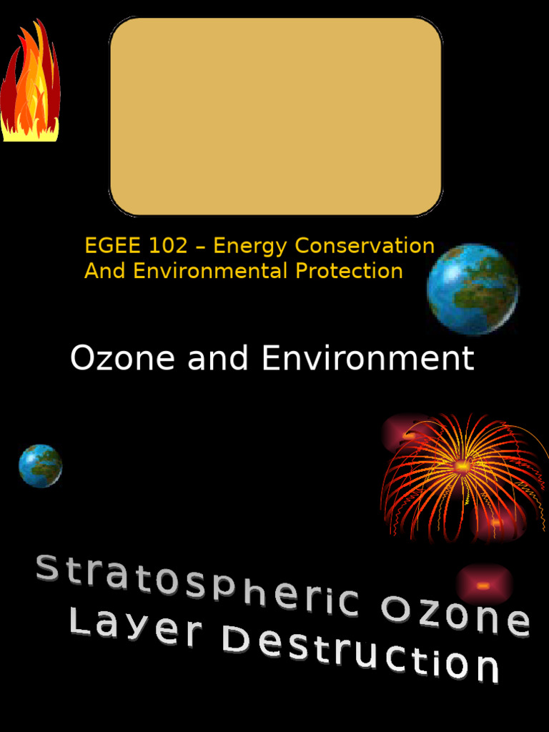 Ozone Layer Protection and Conservation | PDF | Ozone Depletion ...