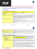 Sample of Risk Assessment For NEBOSH IGC Exam .PDF: Greenwich English ...