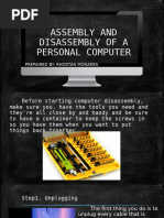 Assembling and Disassembling of Cpu | PDF | Computer Data Storage | Random Access Memory