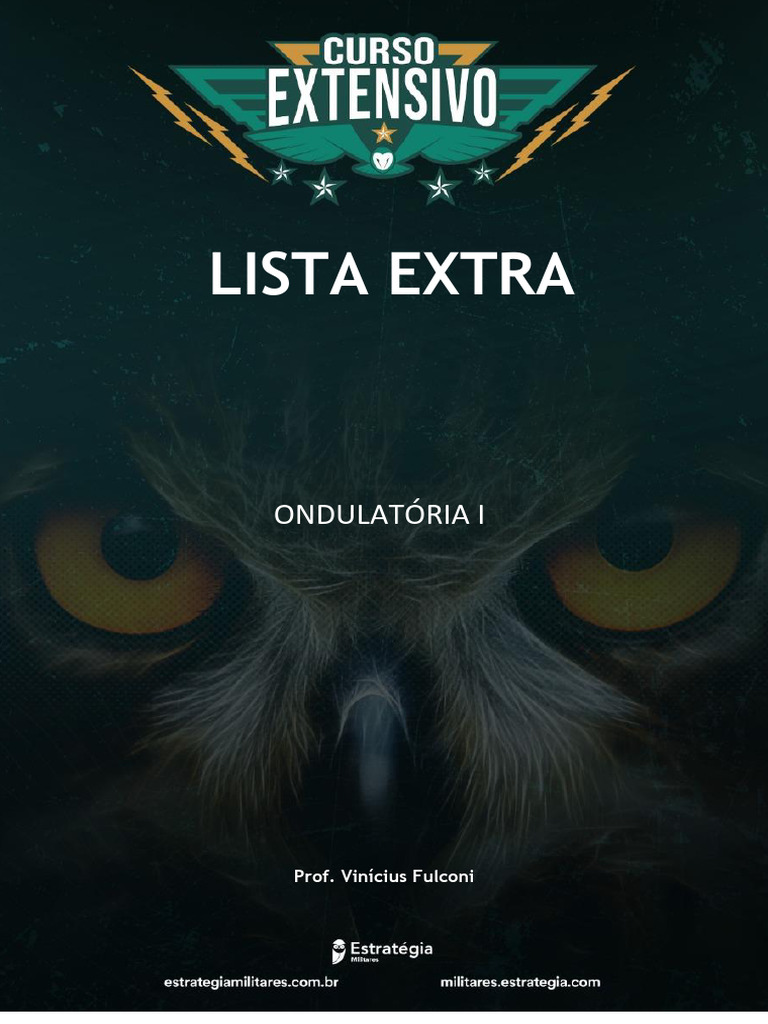 Aula 14 - ITA-IME 2024 - Parte 01 - Lista Extra | PDF | Ondas | Som