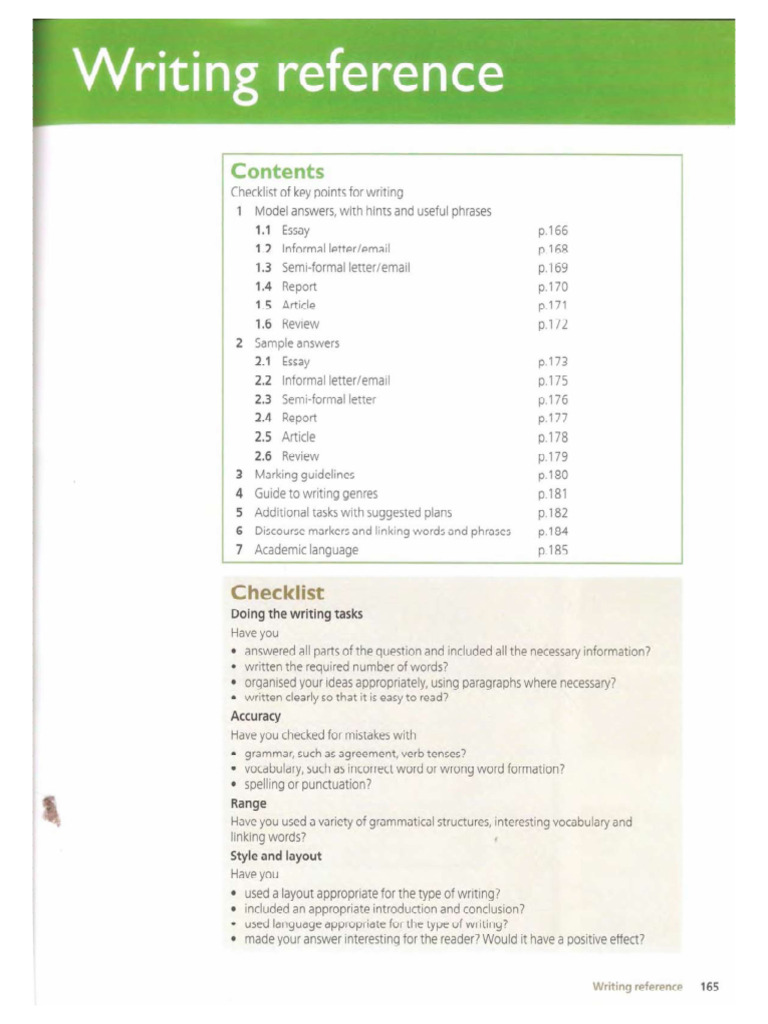 B2 Writing Guidelines | PDF