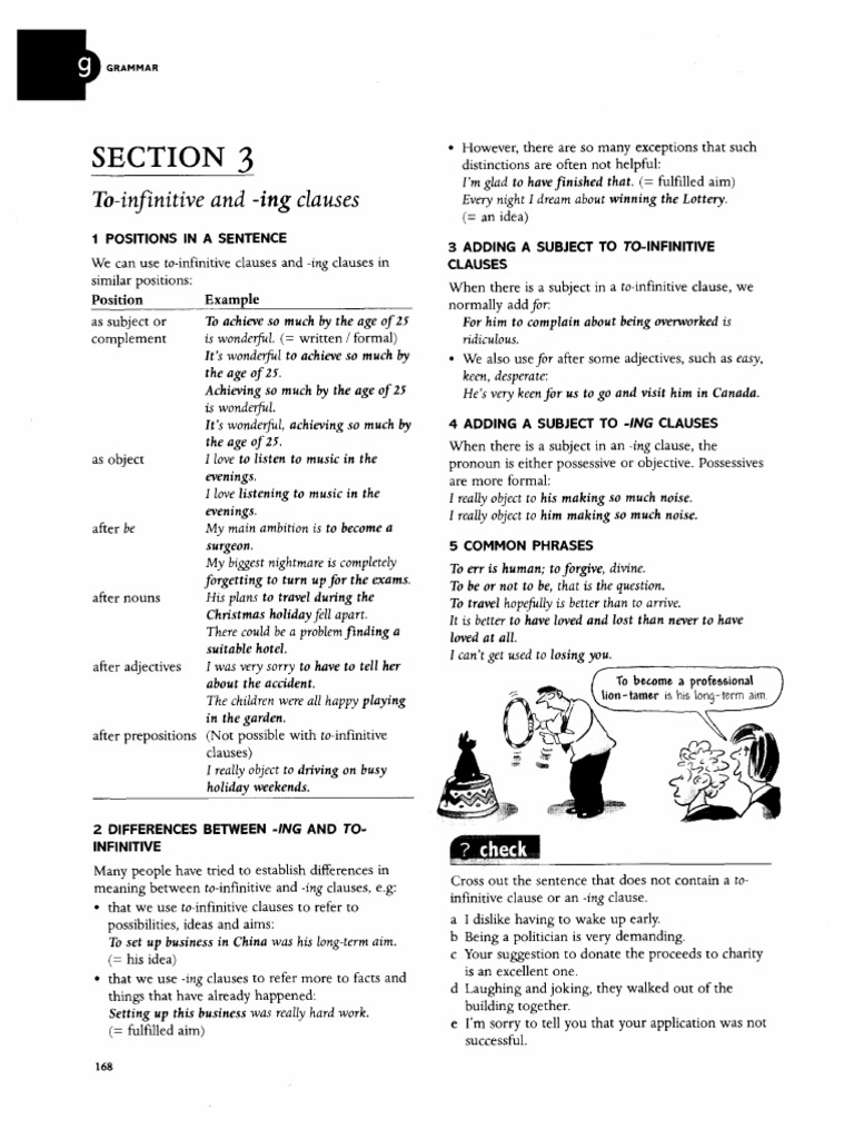 Noun Clauses (Grammar and Vocabulary For Advanced and Proficiency Unit 10 - Sections 3-4) | PDF