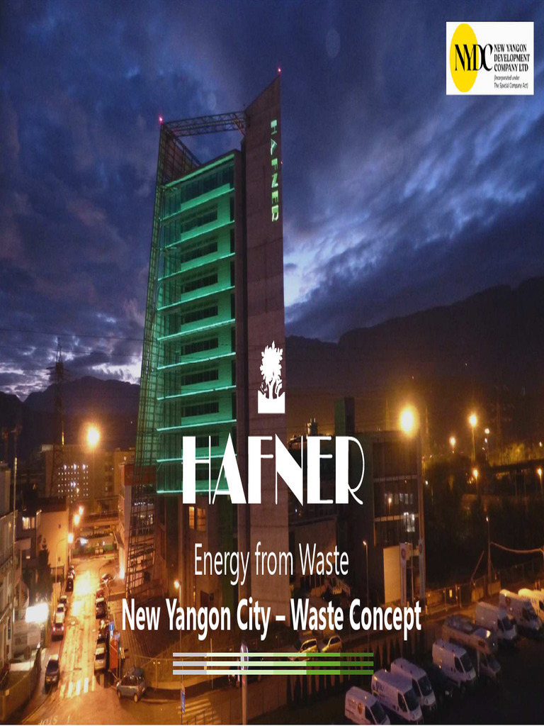 Yangon - Hafner MSW Concept1 | PDF | Boiler | Waste