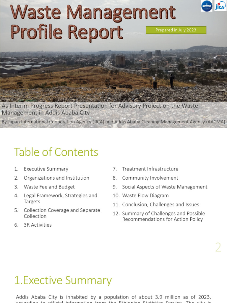0906 - Waste Management Profile Report | PDF | Waste Management | Waste