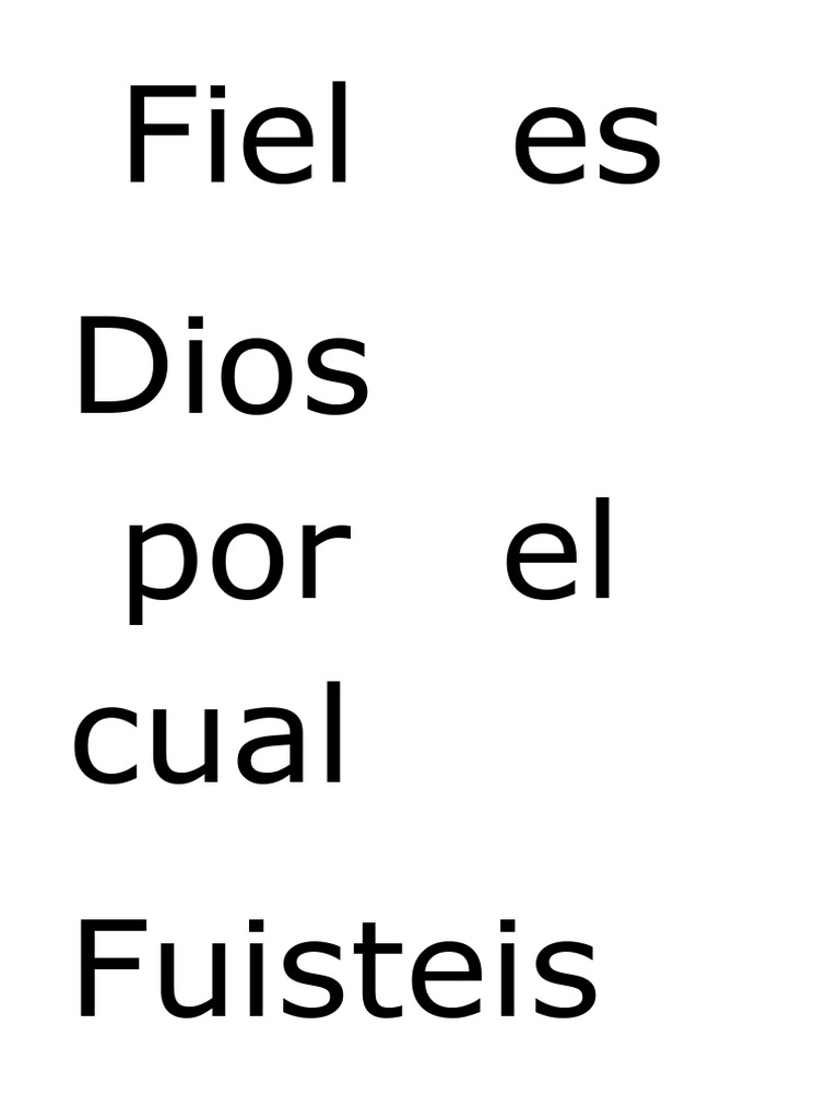 Versiculo 1 Corintios | PDF