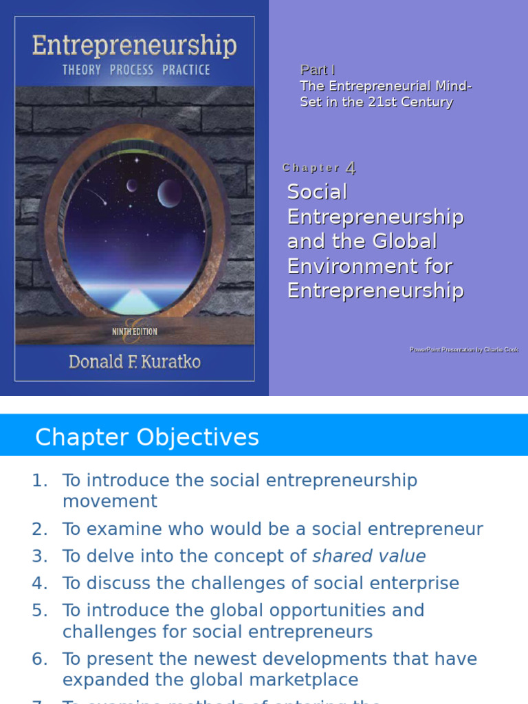 Social Entrepreneurship in the Global Market | PDF | Entrepreneurship ...