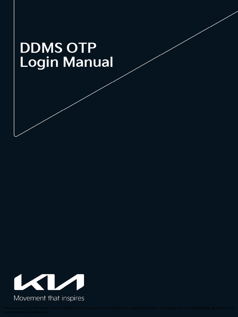 DDMS OTP Login Manual | PDF | Electric Vehicle | Land Vehicles