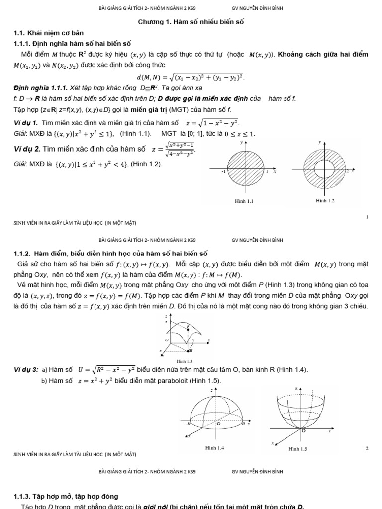 BÀI GI NG GT2 C1 Nhóm 2 K69 SLIDE | PDF
