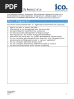 ICO LIA With Guidance On How To Complete - 2051062040 | PDF | Justice ...