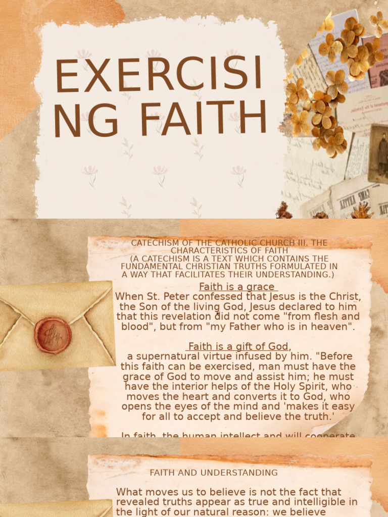 Introduction To Faith Presentation | PDF | Faith | Revelation