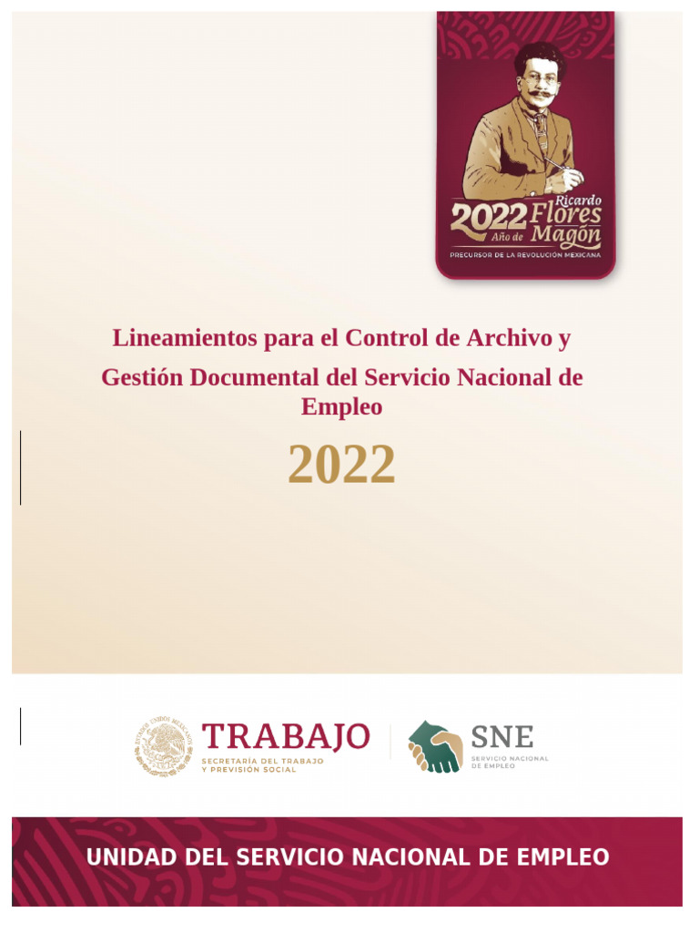 13 Lineamientos Gesti N Doctal 2022 | PDF | Documento | Gestión de registros