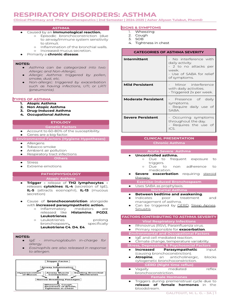 Understanding Asthma: Causes and Treatments | PDF | Asthma | Allergy