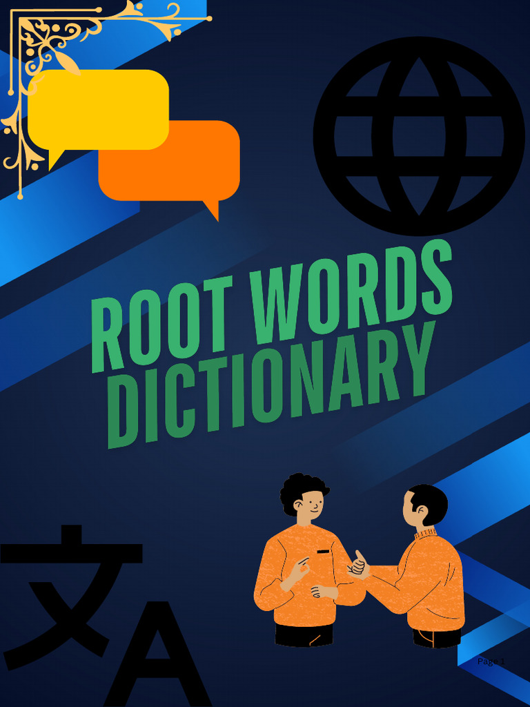 root words dictionary | PDF