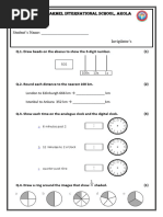 GRADE 1 Term 4 2023 Mathematics Assessment New | PDF | Mathematics
