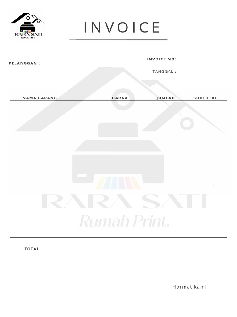 Simple Minimalist Business Invoice (2) | PDF