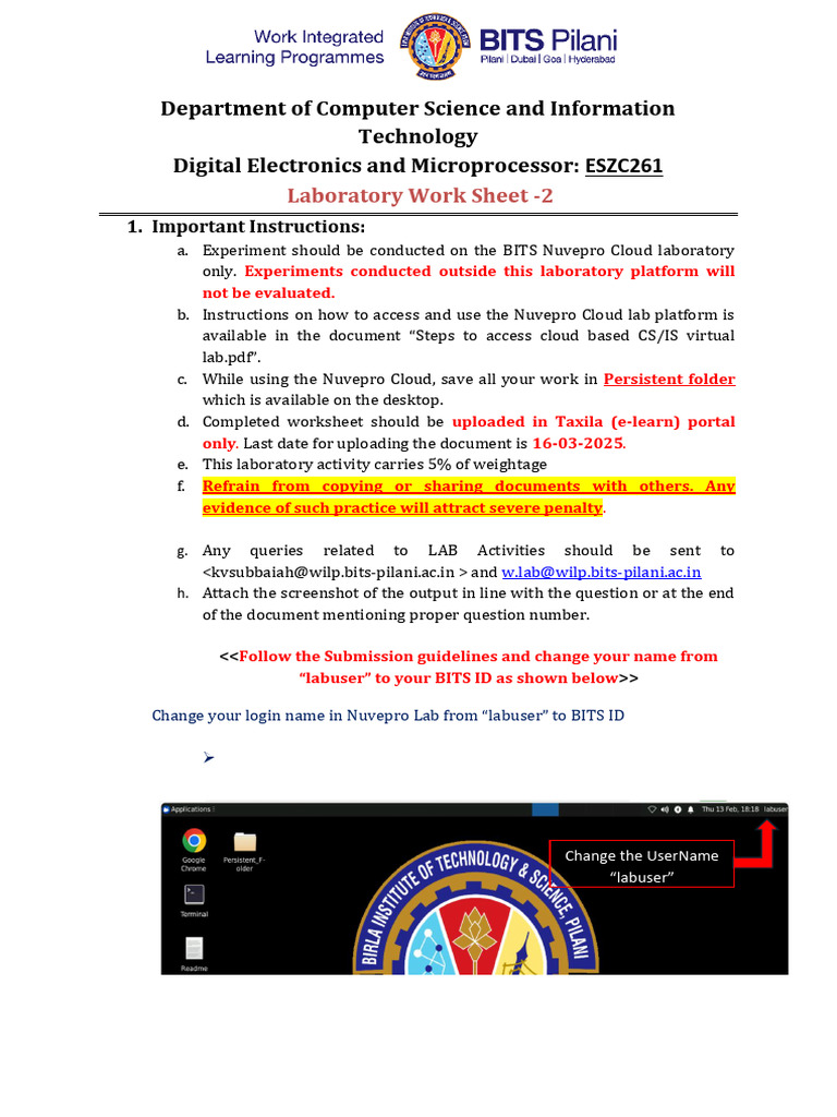 Logisim Lab Guide for Digital Circuits | PDF | Logic Gate | Bit