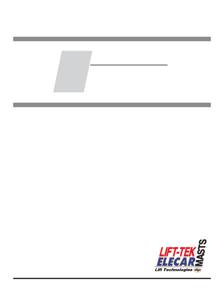 50D MS Parts Manual and PID Guide | PDF | Piston | Forklift