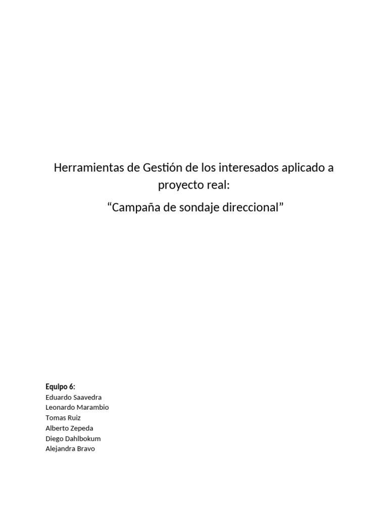 Entrega Final Modulo 1.2 - E6v2 | PDF | Gestión de proyectos