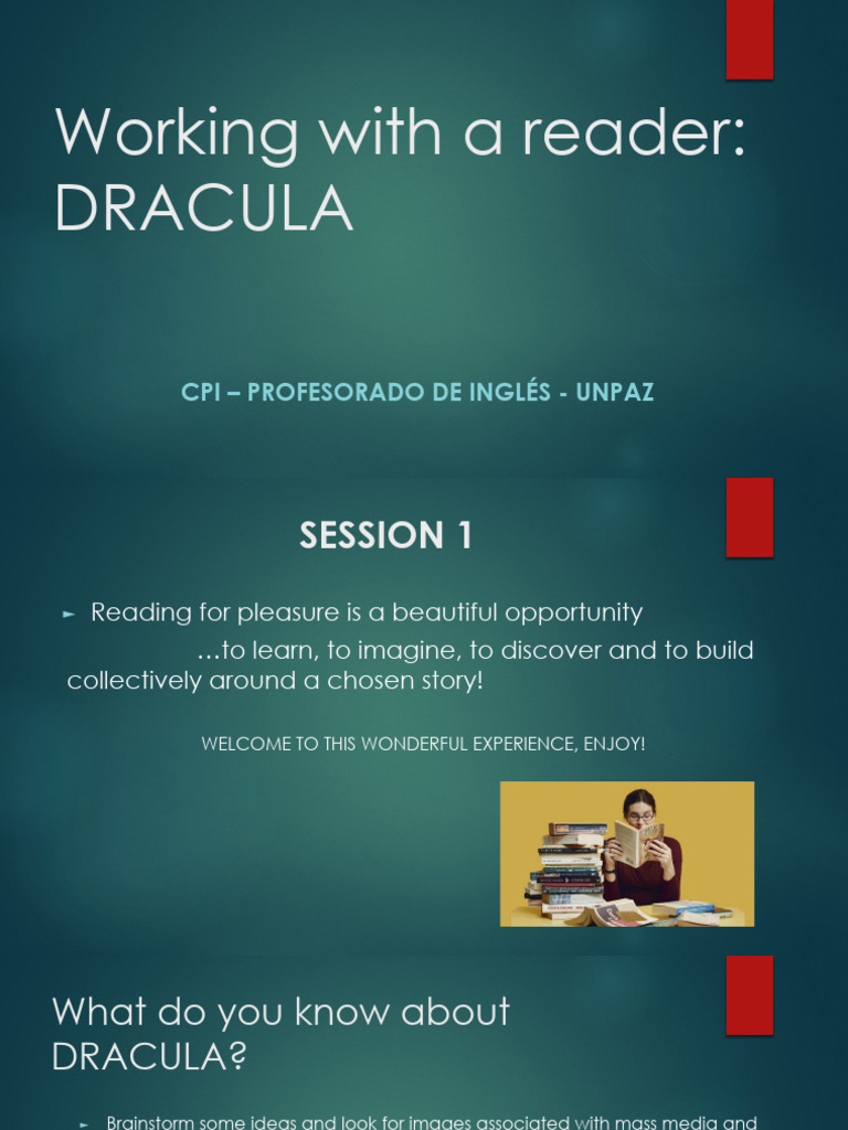 Dracula - Presentation Session 1 | PDF