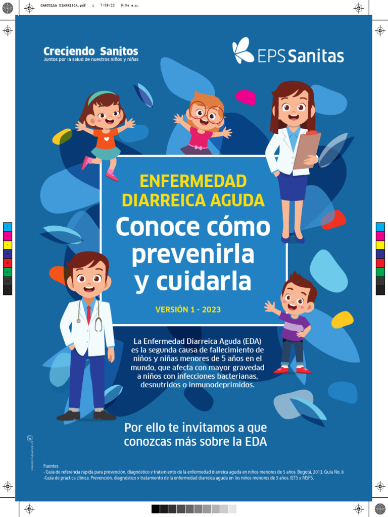 Prevención y cuidado de EDA en niños | PDF | Diarrea