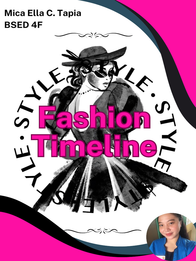 TAPIA, MICA ELLA C. BSED 4F Philippine Pop Culture FASHION | PDF ...