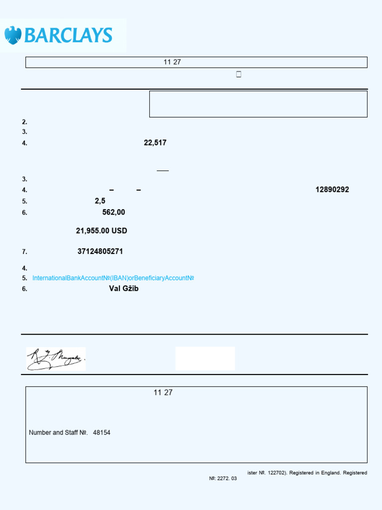 Barclays | PDF | United States Dollar | Banks