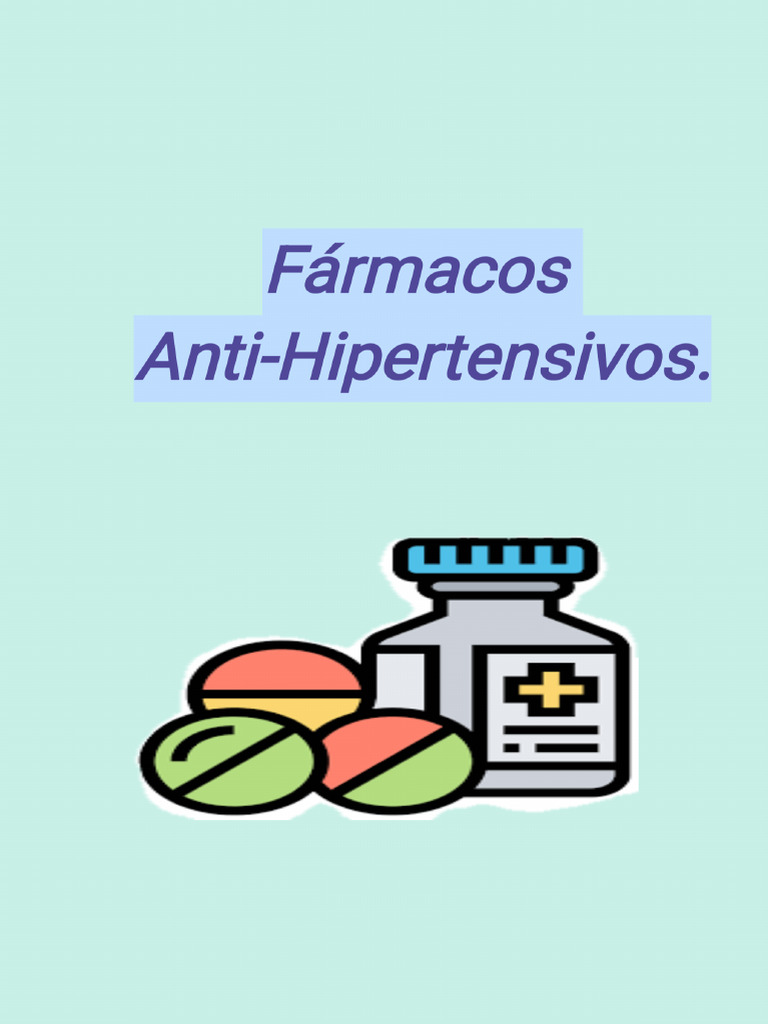 Fármacos Anti-Hipertensivos PDF | PDF