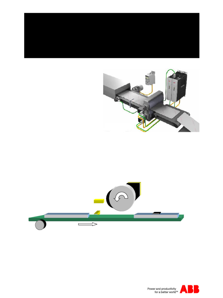 AN00122 Rotary Axis Flying Shear RevC EN | PDF | Rotation | Mechanical ...
