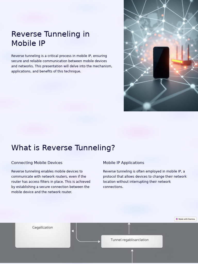 Reverse Tunneling in Mobile IP | PDF | Computer Network | Routing