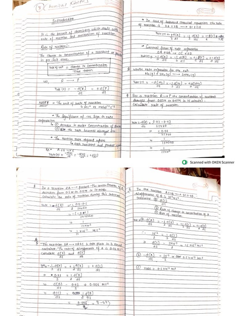 Kinetics Pdf